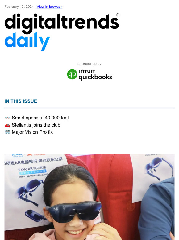 Digital Trends: ️ Flying smart specs | Milled