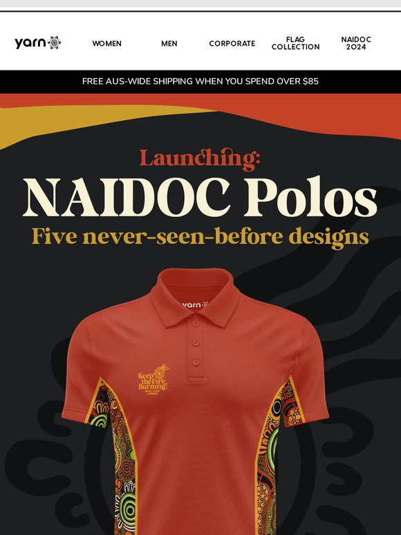 Bundarra Sportswear: Launching: NAIDOC Polos 😱 | Milled