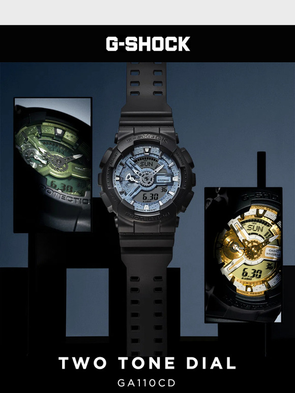 G-Shock: All New: Classic Style in Bold New Colors | Milled