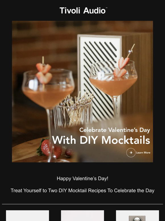 Tivoli Audio: Celebrate Valentine's Day with Mocktails & Music! | Milled