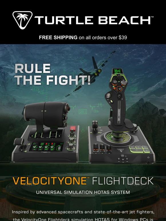 Turtle Beach: The Future of Sim Combat Has Arrived! | Milled