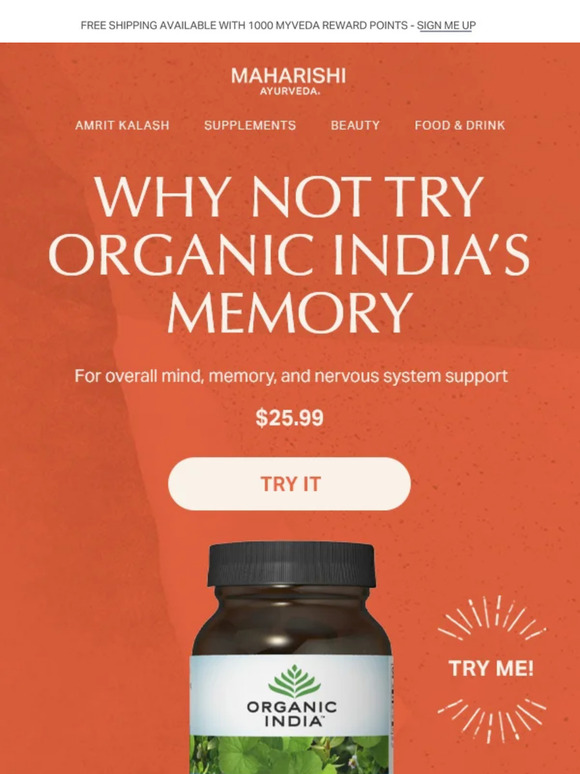 Maharishi Ayurveda Products International: 🧠Interested in Brahmi? Try ...