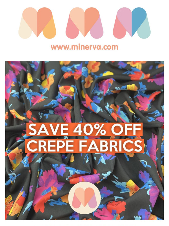 Minerva: Top patterns for crepe | Milled