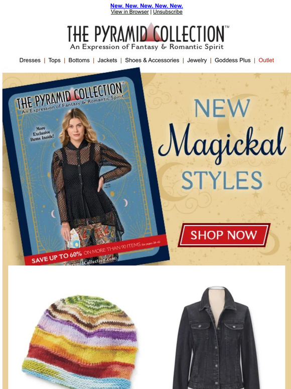 Pyramid Collection: New Magick. New Romance. New YOU! Shop Now! | Milled