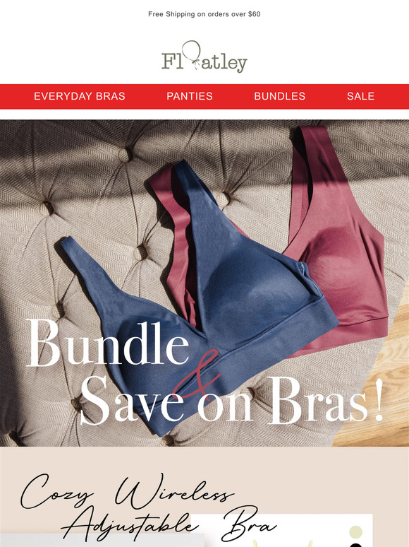 Floatley: Bras in bundles for savings! | Milled