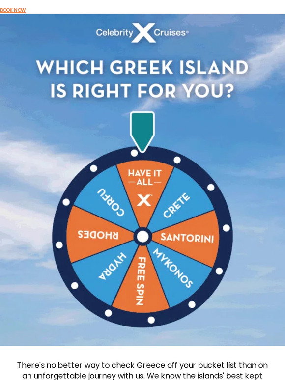 Celebrity Cruises: Time to check Greece off your bucket list ️ | Milled