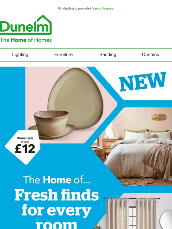 Dunelm: Rooms need a refresh? | Milled