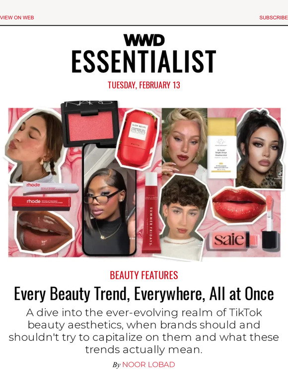 Women's Wear Daily: Every Beauty Trend, Everywhere, All at Once | Milled