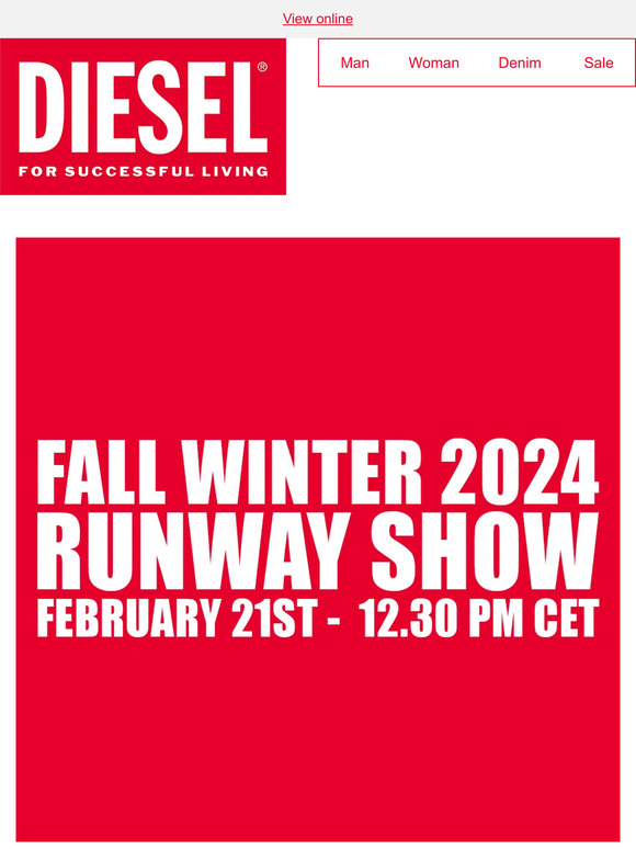 Diesel: Sign Up Now | Diesel Fall Winter 2024 Runway Show | Milled