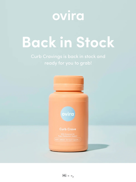 Ovira: Cravings vitamin RESTOCKED — — 🎉 | Milled