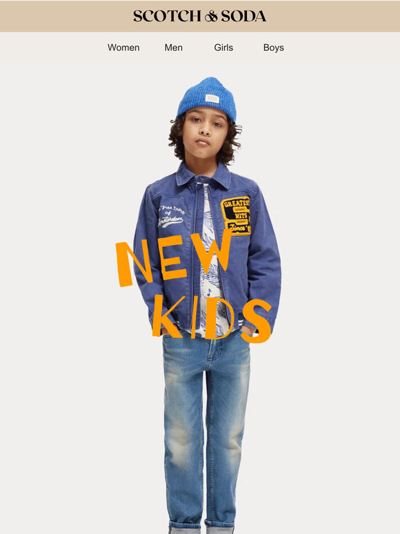 Scotch & Soda: New kids collection | Milled