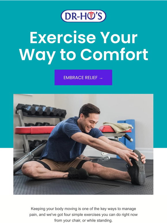 DR-HO'S: Discover 4 Simple Exercises for Pain Relief | Milled
