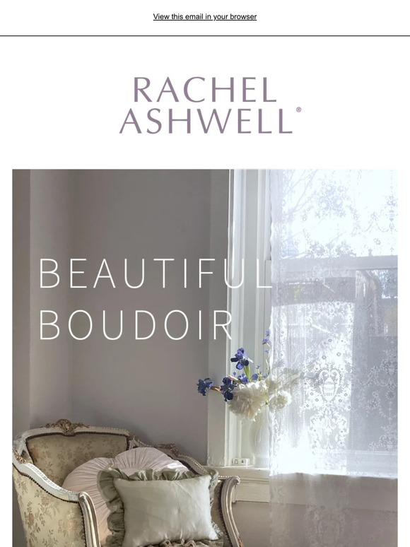 Rachel Ashwell: Beautiful Boudoir | Milled