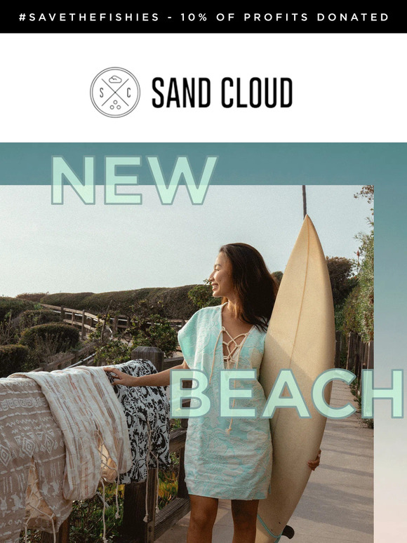 Sand Cloud: NEW Beach Cover Ups Have Arrived! | Milled