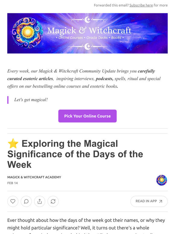 Magick & Witchcraft Online Academy: ⭐ Exploring the Magical ...