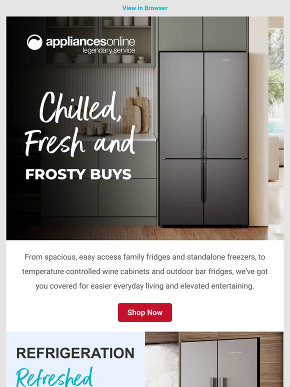 Appliances Online: Hot Picks for Fresh Fridges, Ice Cool Freezers and ...