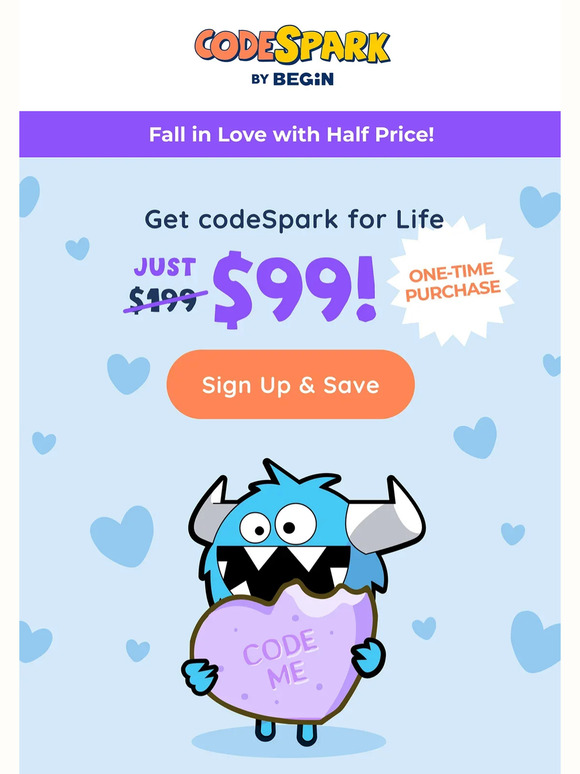 CodeSpark: 💖 Let’s Code Together Forever! 💖 | Milled
