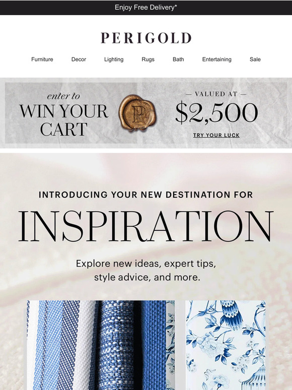 Perigold: Discover extraordinary ideas for an outrageously beautiful ...