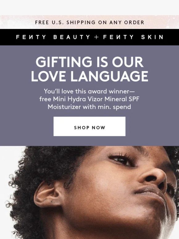 Fenty Beauty: 💕 Be our Valentine? We got you a gift 💕 | Milled