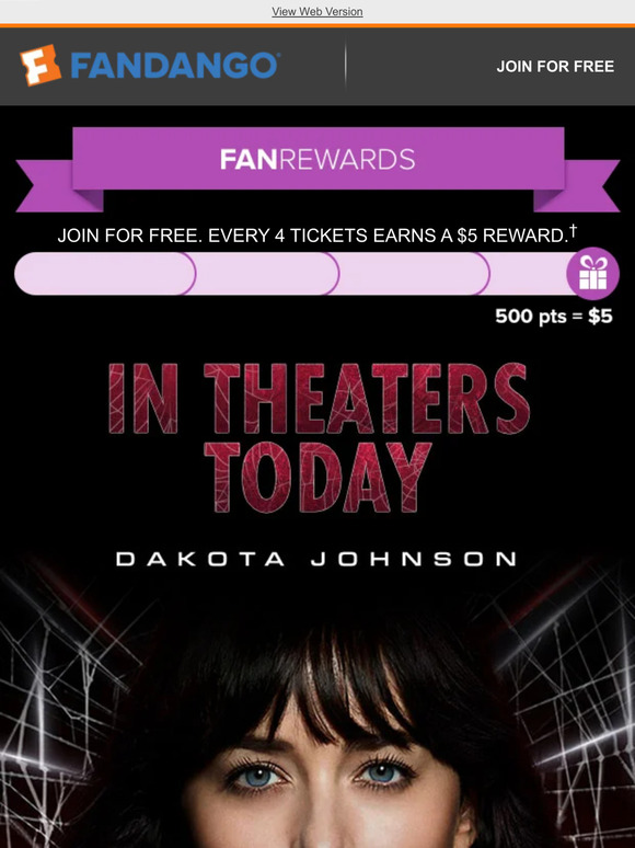 Fandango: 🕸️MADAME WEB | Now Playing | Milled