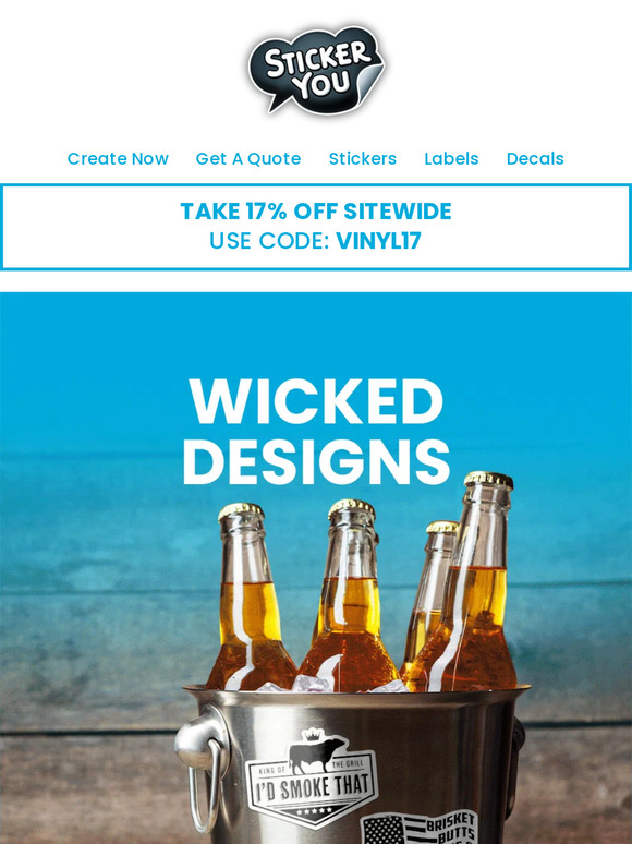 StickerYou: Wicked Designs > | Milled