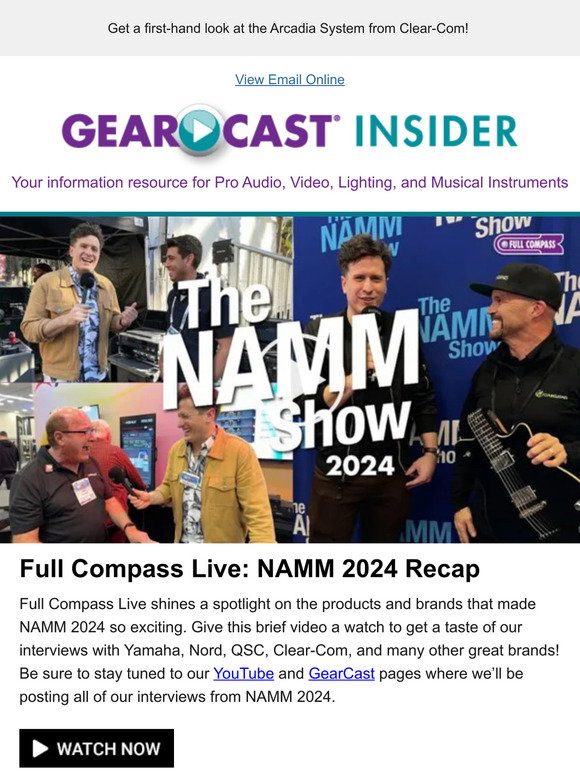 Full Compass: Relive the Excitement: NAMM 2024 Highlights Inside! | Milled