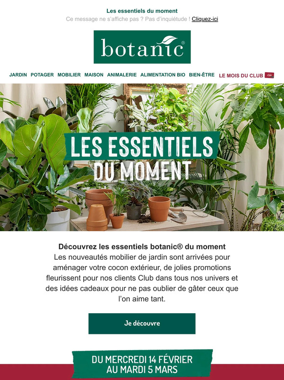 Botanic: Les essentiels botanic® du moment | Milled