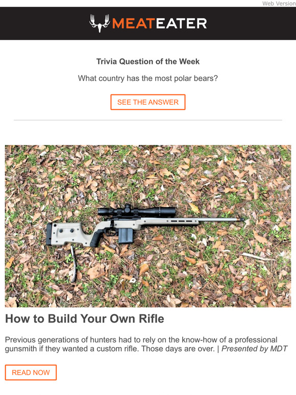 MeatEater: Build Your Own Rifle | Milled