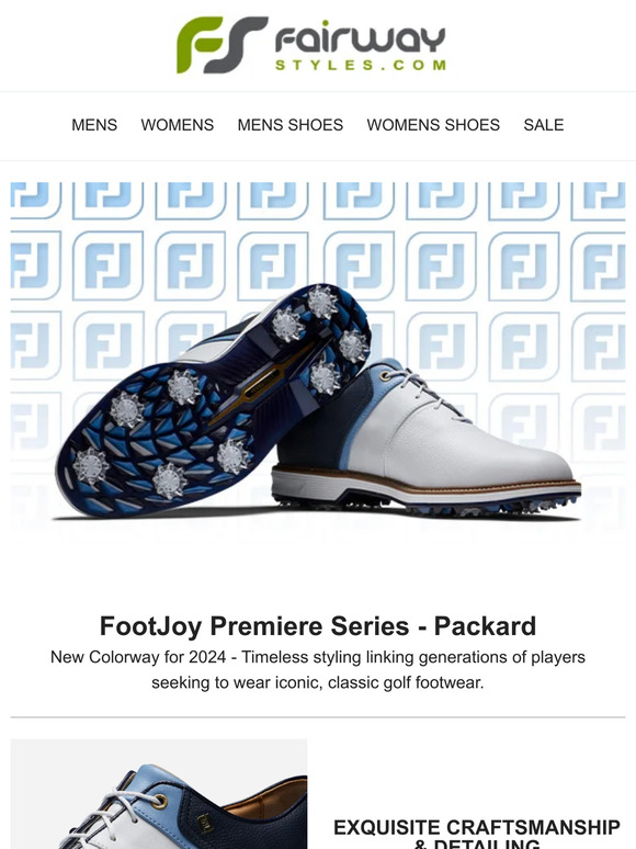Fairway Styles: New Colorway for 2024 - FootJoy Premiere Series Packard ...
