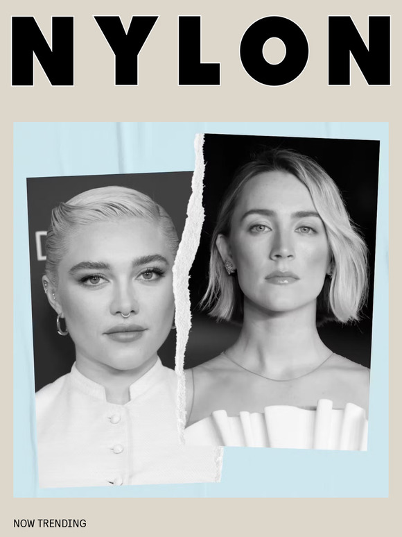 Nylon: Florence Pugh & Saoirse Ronan Rock Spring's Biggest Beauty Trend ...