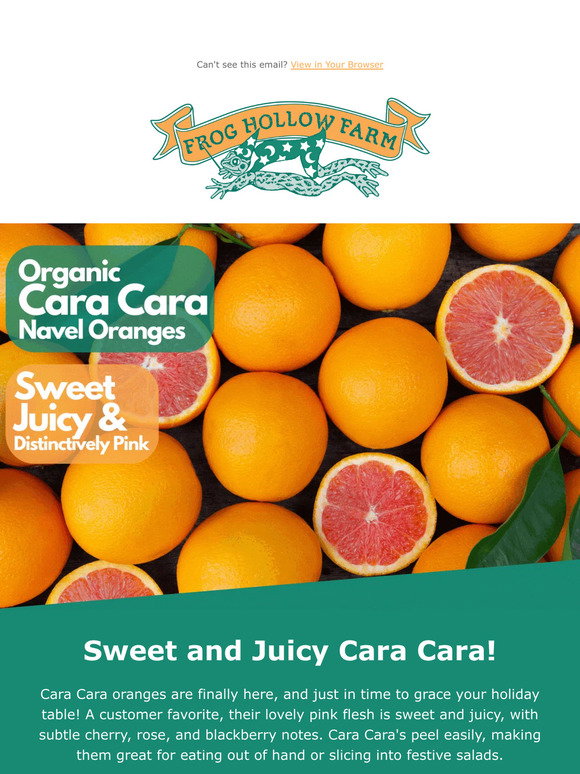 Frog Hollow Farm: Organic Cara Cara Navel Oranges! 🍊🥳 | Milled