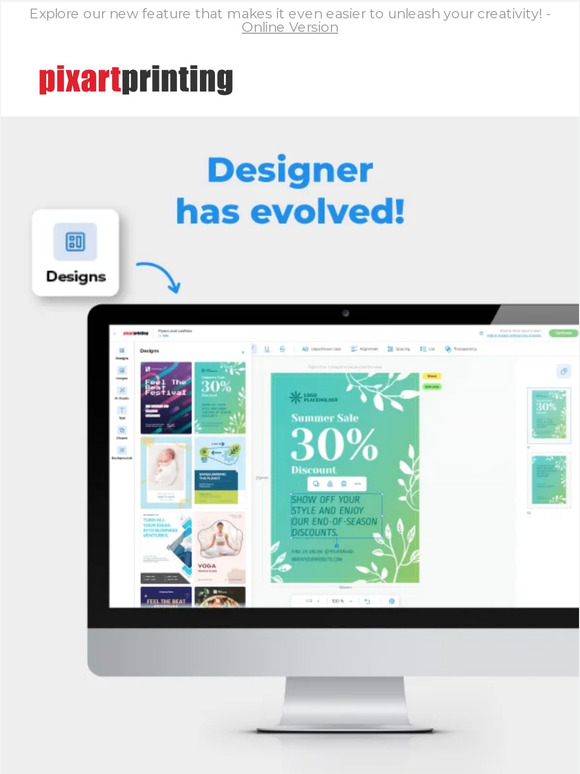 Pixartprinting: Designer and our range of designs, together! | Milled