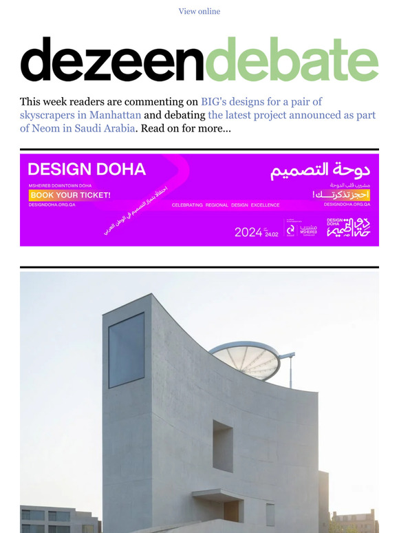 Dezeen: Debate: "Beautiful architecture for the people!" | Milled