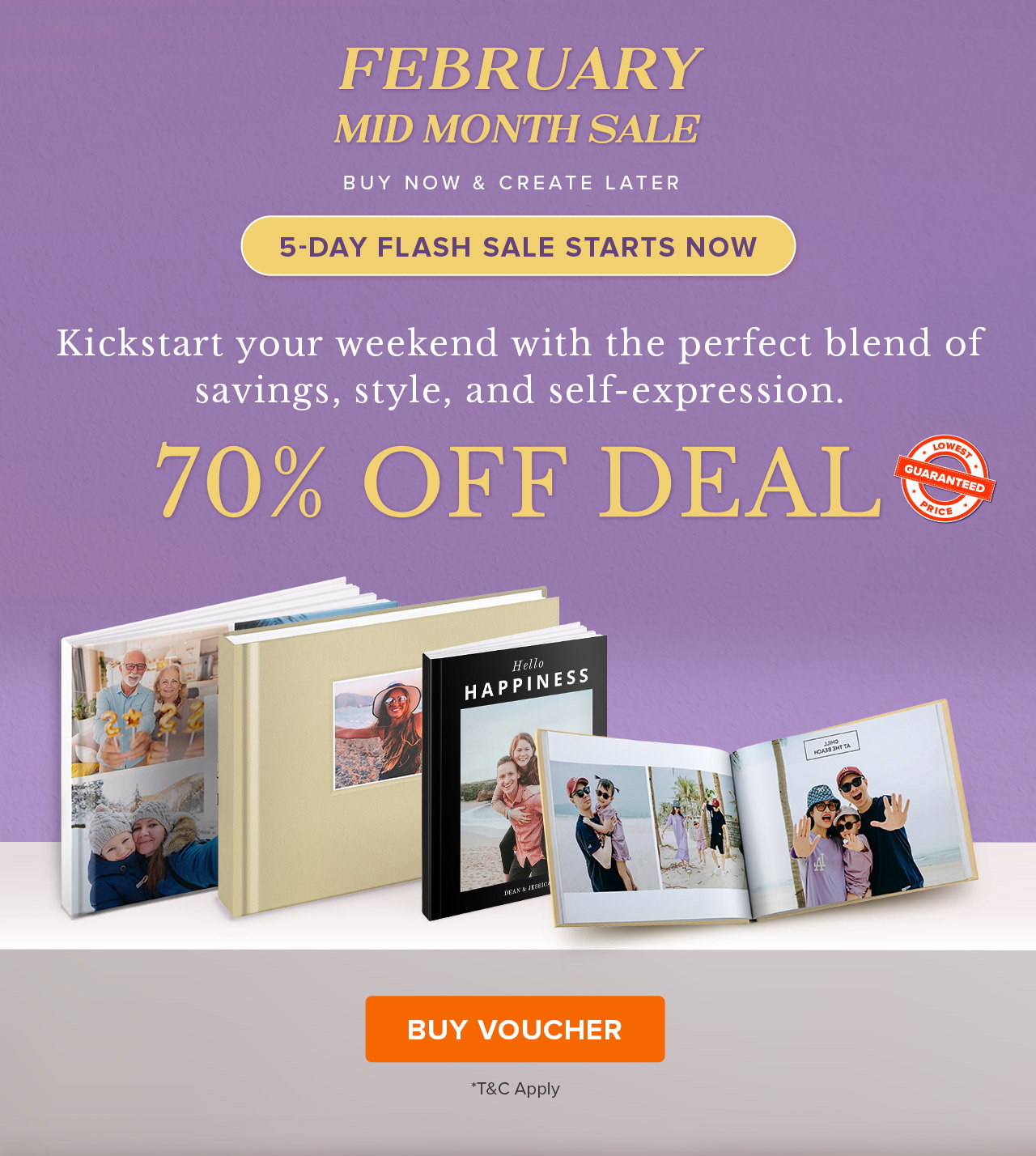 Photobook: 📣 Our Mid-Month Sale is back for Feb | Milled
