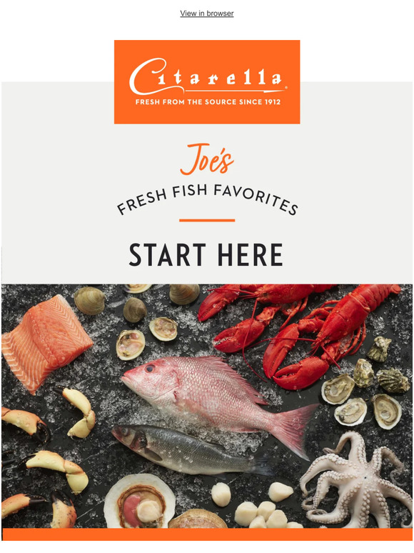 Citarella: Check Out Joe’s Fresh Fish Favorites! | Milled