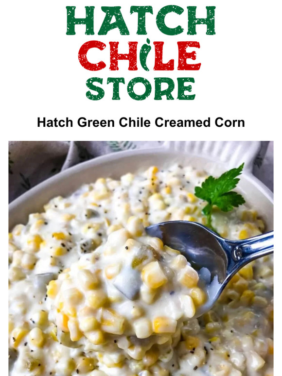 Hatch Green Chile: Hatch Green Chile Creamed Corn | Milled