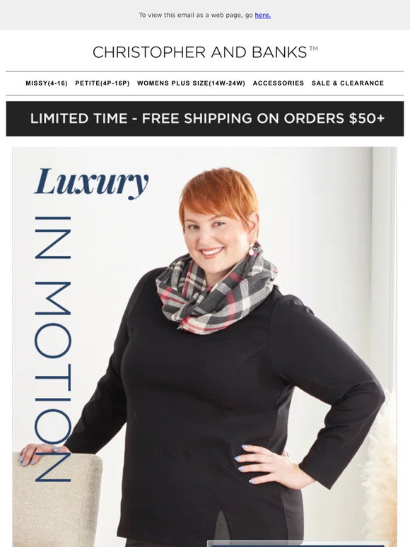 Christopher & Banks: Lux Looks for Low! | Milled