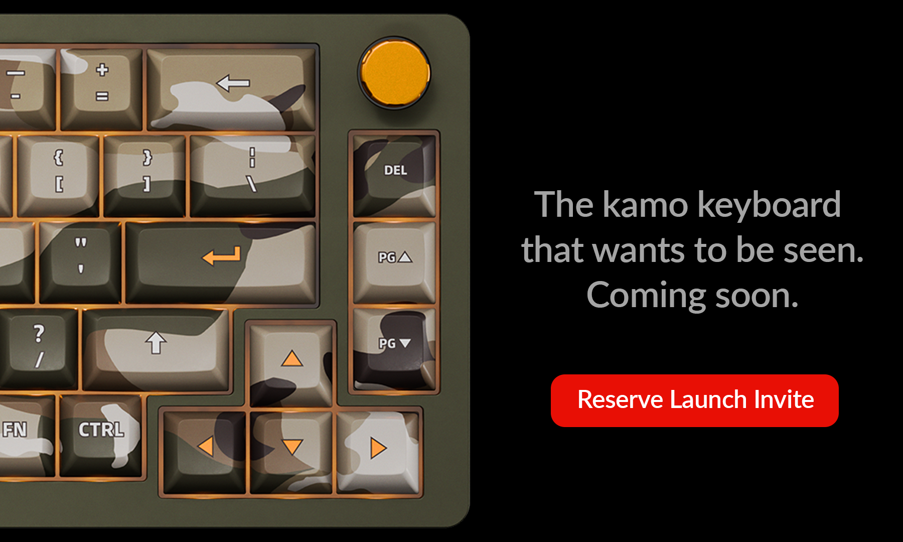 Das Keyboard: Exclusive early access invite: The DeltaForce 65 Kamo ...