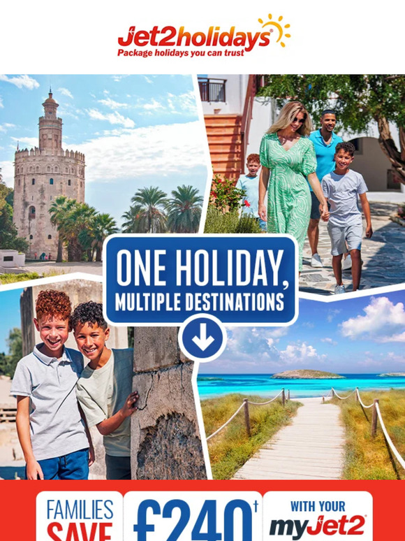 Jet2holidays: One holiday, multiple destinations | Milled