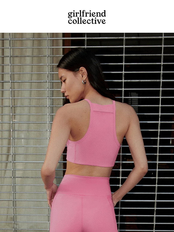 Girlfriend Collective: NEW! Meet the Mel Running Bra | Milled