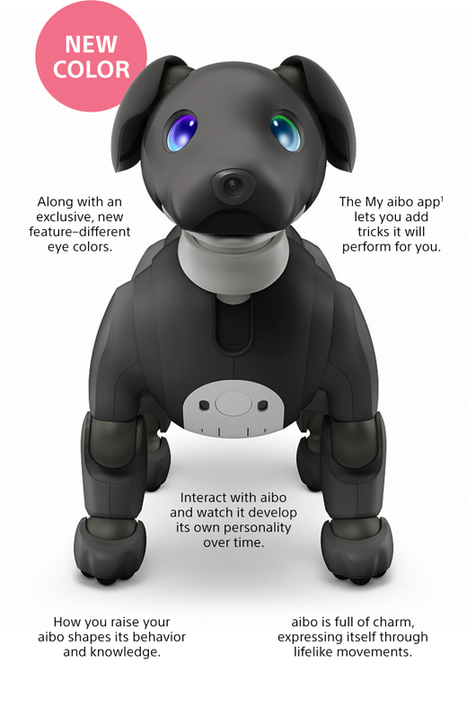Sony: Limited Edition Espresso aibo | Meet the New Litter | Milled