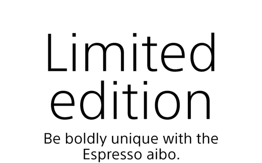 Sony: Limited Edition Espresso aibo | Meet the New Litter | Milled