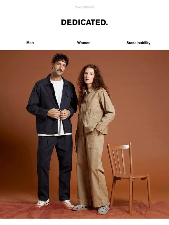 Dedicated Brand: Introducing: Organic cotton canvas | Milled