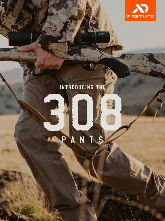 First Lite: Introducing the 308 Pants | Milled
