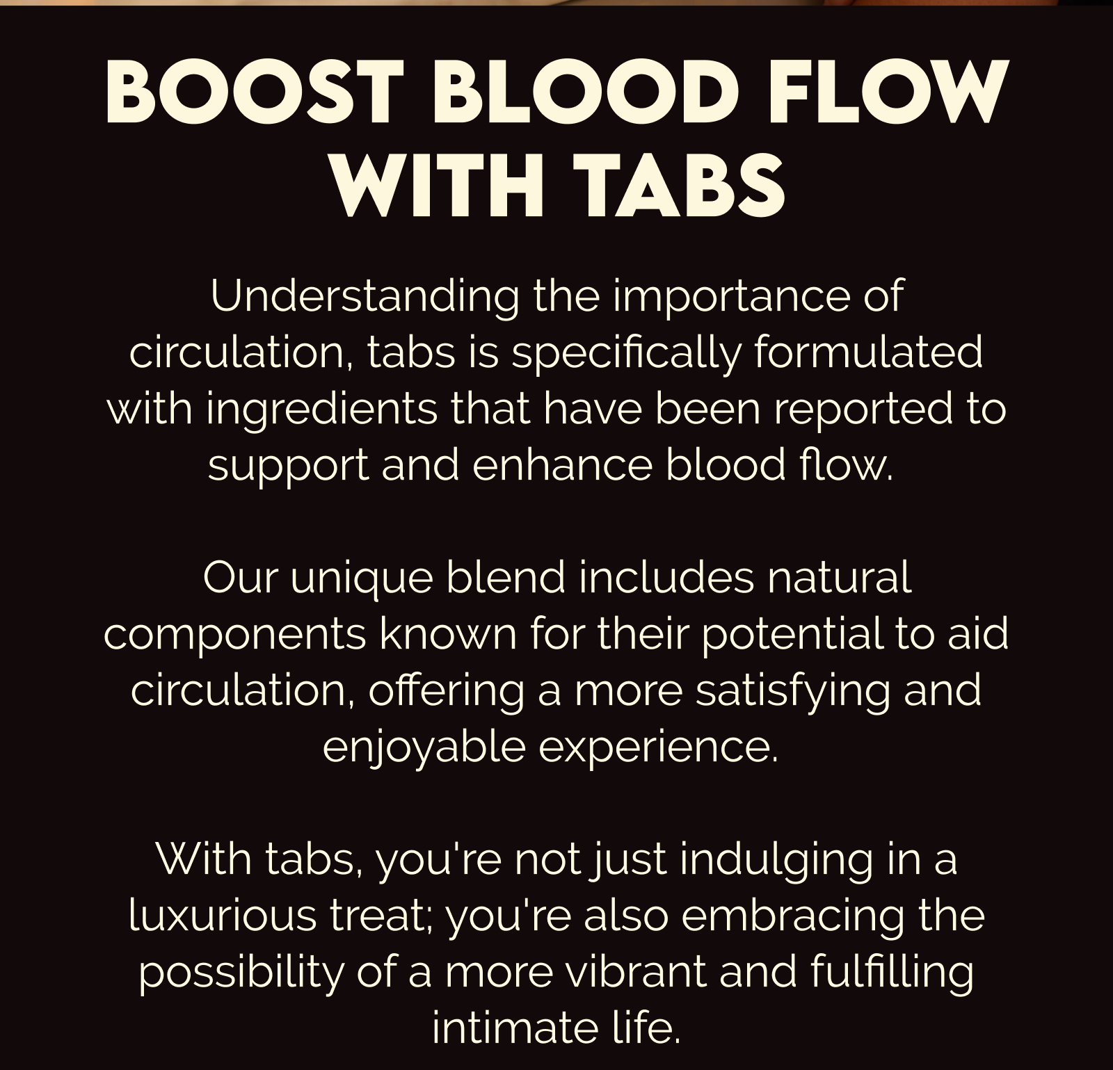 Tabs: 💖 Blood Flow Matters In The Bedroom | Milled