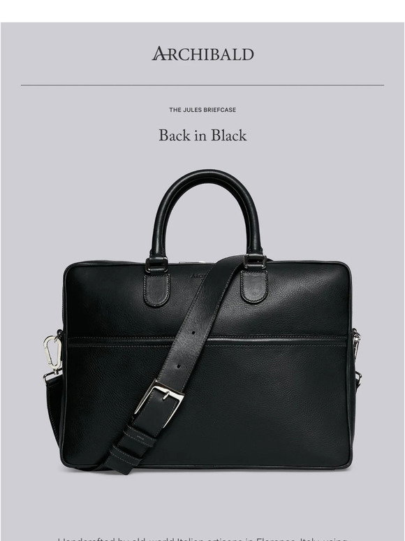 Archibald London: The Jules - Back in Black | Milled