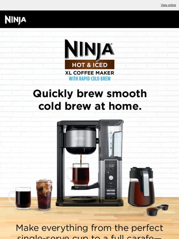 Ninja Kitchen: AVAILABLE NOW: Ninja's newest coffee maker. ☕ | Milled