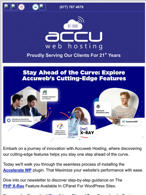 AccuWebHosting.Com: See What is New At AccuWebHosting! | Milled