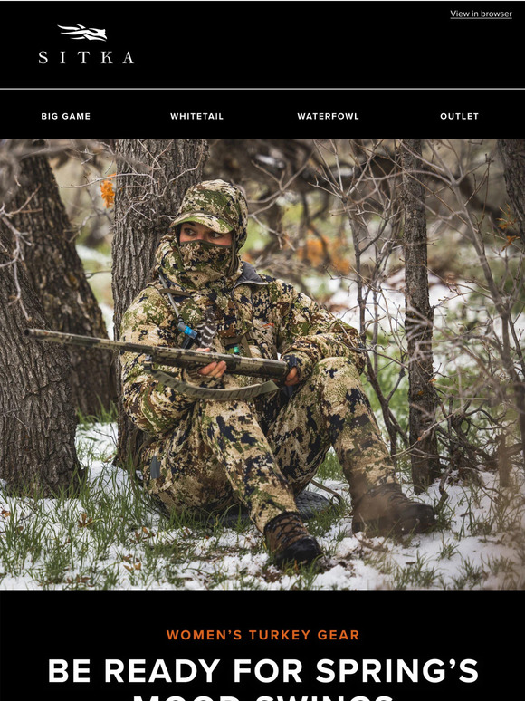 Sitka Gear: Women’s Turkey Gear is Here | Milled