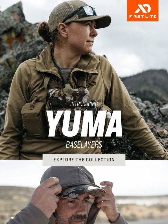 First Lite: New: Yuma Baselayers | Milled